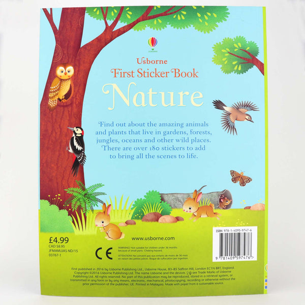 First Sticker Book - Nature – Faerie Store